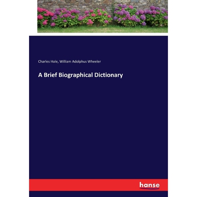 按需印刷A Brief Biographical Dictionary[9783337030162]