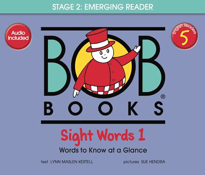 英文原版 鲍勃阅读 儿童启蒙 Bob Books English Readers 5 Sight Words 1 无卡片 自然拼读【上海外文书店】