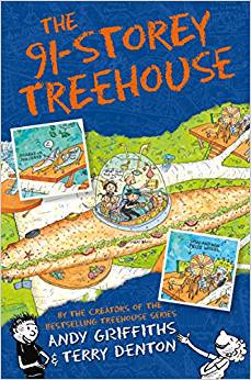 小屁孩树屋历险记 91层树屋故事 英文原版 The 91-Storey Treehouse 儿童章节书 经典儿童故事书