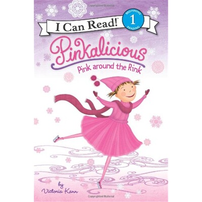 【任选5件】  粉红控 Pinkalicious: Pink around the Rink 进口英文原