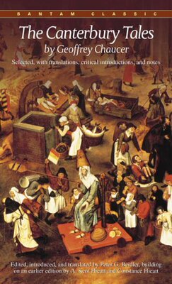 THE CANTERBURY TALES 坎特伯雷故事 英文原版小说 乔叟 Geoffrey Chaucer 韵事体故事集 经典文学 【上海外文书店 原版进口】