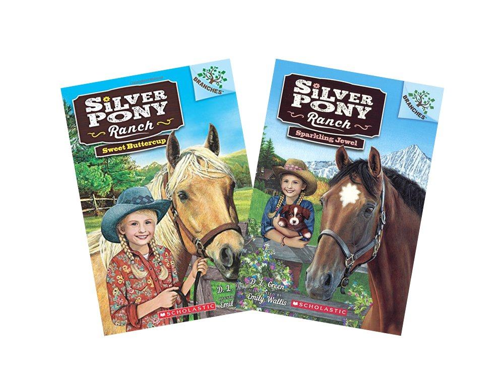 【外文书店】Silver Pony Ranch学乐套装（2本）_虎窝淘