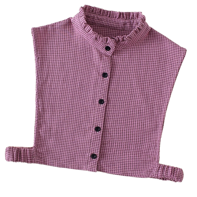 新款韩版假领子毛衣卫衣尖圆立