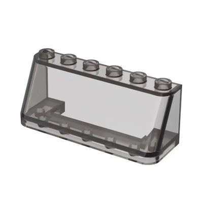 【50g】MOC兼容通用4176国产积木配件2x6x2斜玻璃拼插基础件