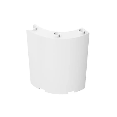 【50g】Moc小颗粒积木30562积木4x4x6弧形墙壁板diy拼装配件