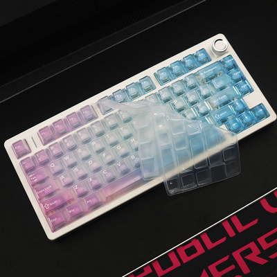 防打油适用于VGN N75 V2键盘保护膜机械键盘防尘罩按键防水套键帽