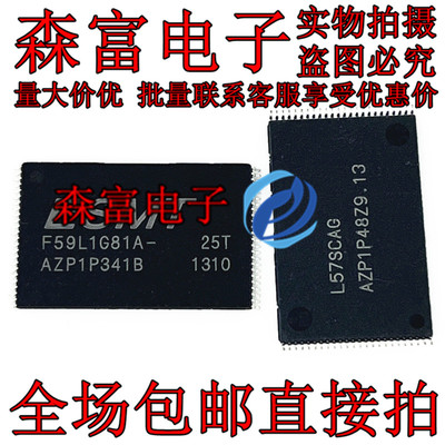 F59L1G81A-25TIG F59L1G81A-25T 贴片TSSOP 128MB闪存芯片 全新