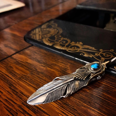 HorizonBlue男925银吊坠