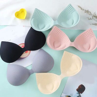 1Pair Women Summer Swimsuit Padding Inserts Sponge Foam Bra