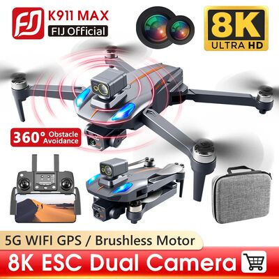 K911 MAX Drone 4K Professional Dual HD Camera 5G WIFI GPS Dr