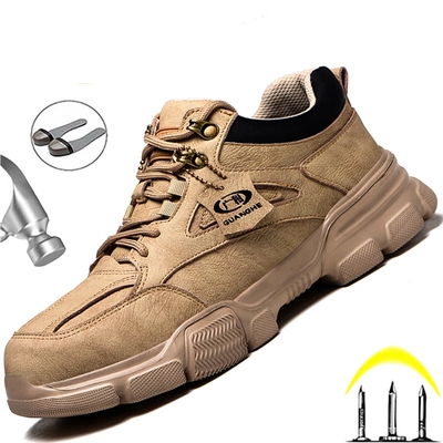 Male Safety Shoes Work Sneakers Indestructible Work Safety B