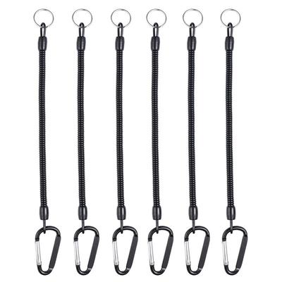 6Pcs Fishing Lanyards Boating Fishing Ropes Secure Pliers Li