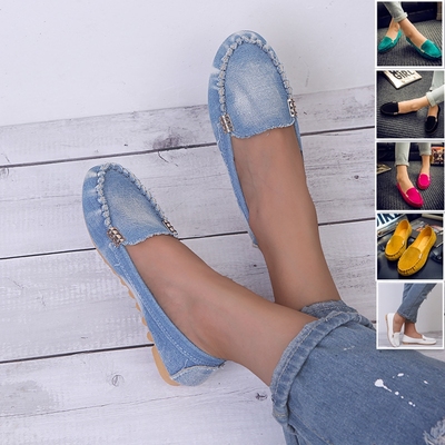 Women Casual Flat Shoes Spring Autumn Flat Loafer Women Shoe