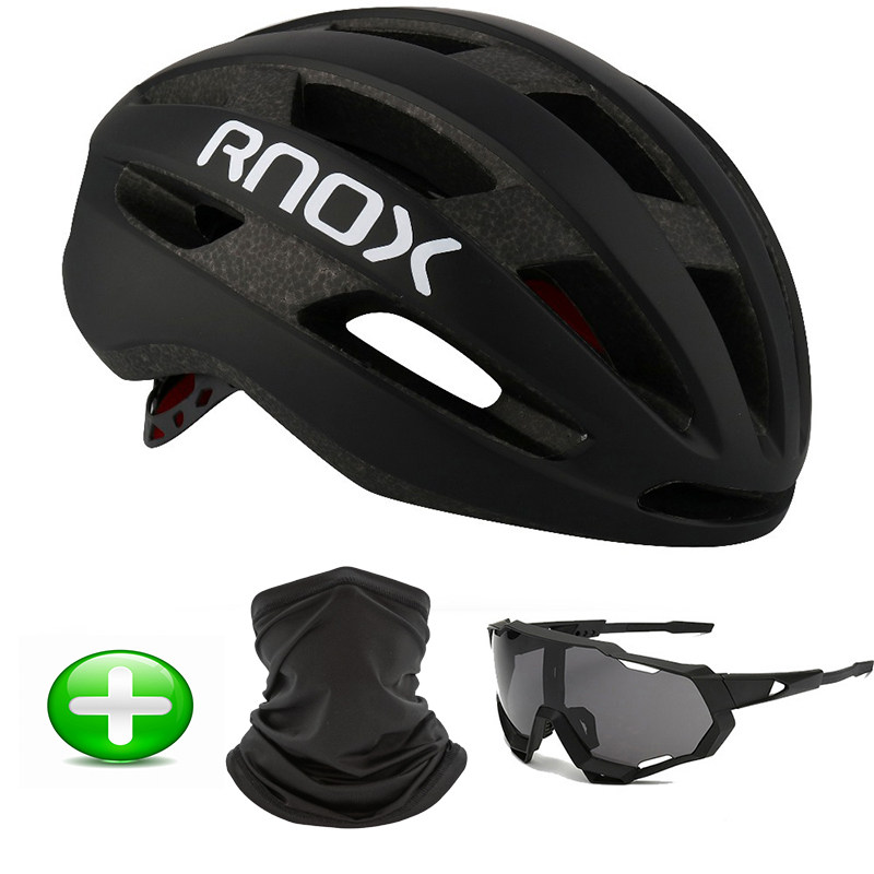 Rnox Aero Bicycle Safety Ultralight Road Bike Helmet Red MTB