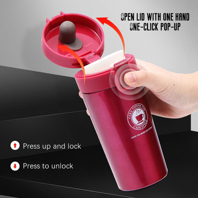 Thermos Coffee Mug Double Wall Stainless Steel Tumbler Vacuu