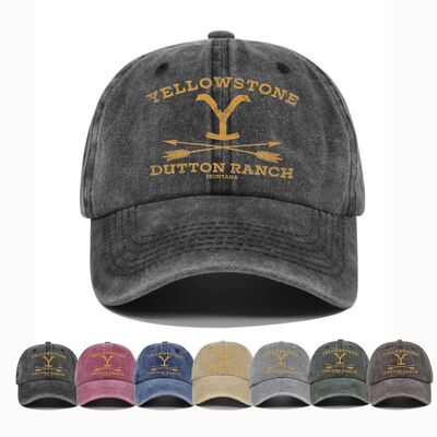Baseball Cap Snapback Hat YELLOWSTONE Sun hat Spring Autumn