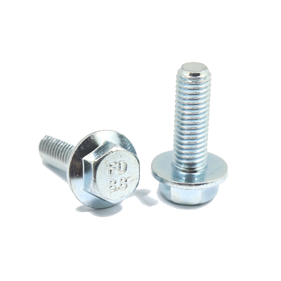 8.8级法兰面带垫螺丝镀锌GB5789