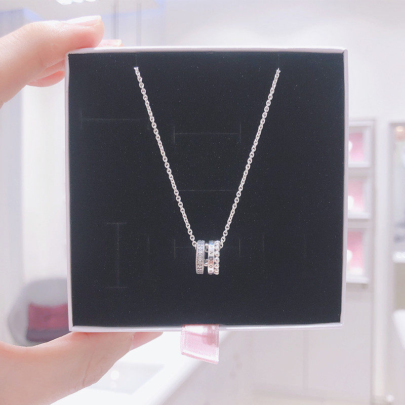 Pandora潘多拉转运珠项链轻奢小众气质吊坠392311C01情人节礼物_虎窝淘