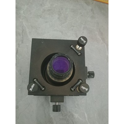 Zolix光学调整架,带紫色滤光片,成色漂亮,功能完好.四个议价产品