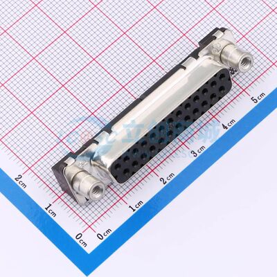 3-338315-2 直插插件 D-Sub/VGA连接器 25P 母座2排可开票