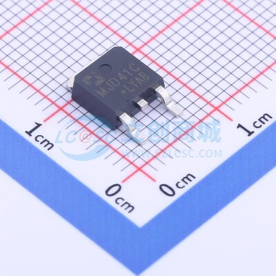 三极管(BJT) MJD41C TO-252 CJ(江苏长电/长晶) 电子元件原装正品