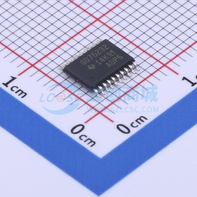 RS232芯片 GD75232PWR TSSOP-20 TI/德州 电子元器件配单原装正品