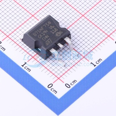 场效应管(MOSFET) STB75NF75T4 D2PAK ST(意法半导体) 原装正品
