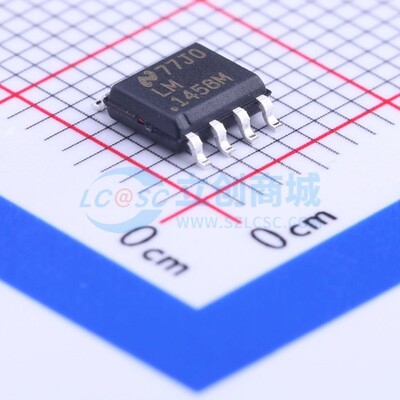 运算放大器 LM1458MX/NOPB SOIC-8 TI/德州 电子元件配单原装正品