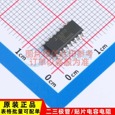 RS-485/RS-422芯片 ISL32172EFBZ SOIC-16 RENESAS(瑞萨)/IDT