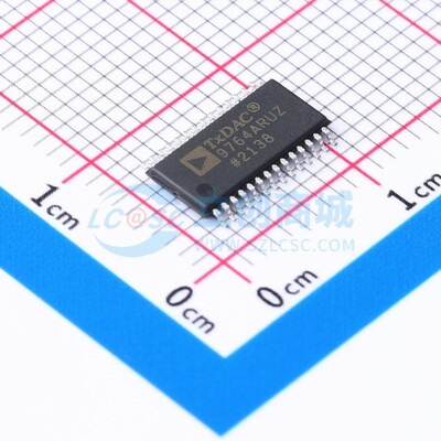 数模转换芯片DAC AD9764ARUZRL7 TSSOP-28 ADI(亚德诺) 原装正品