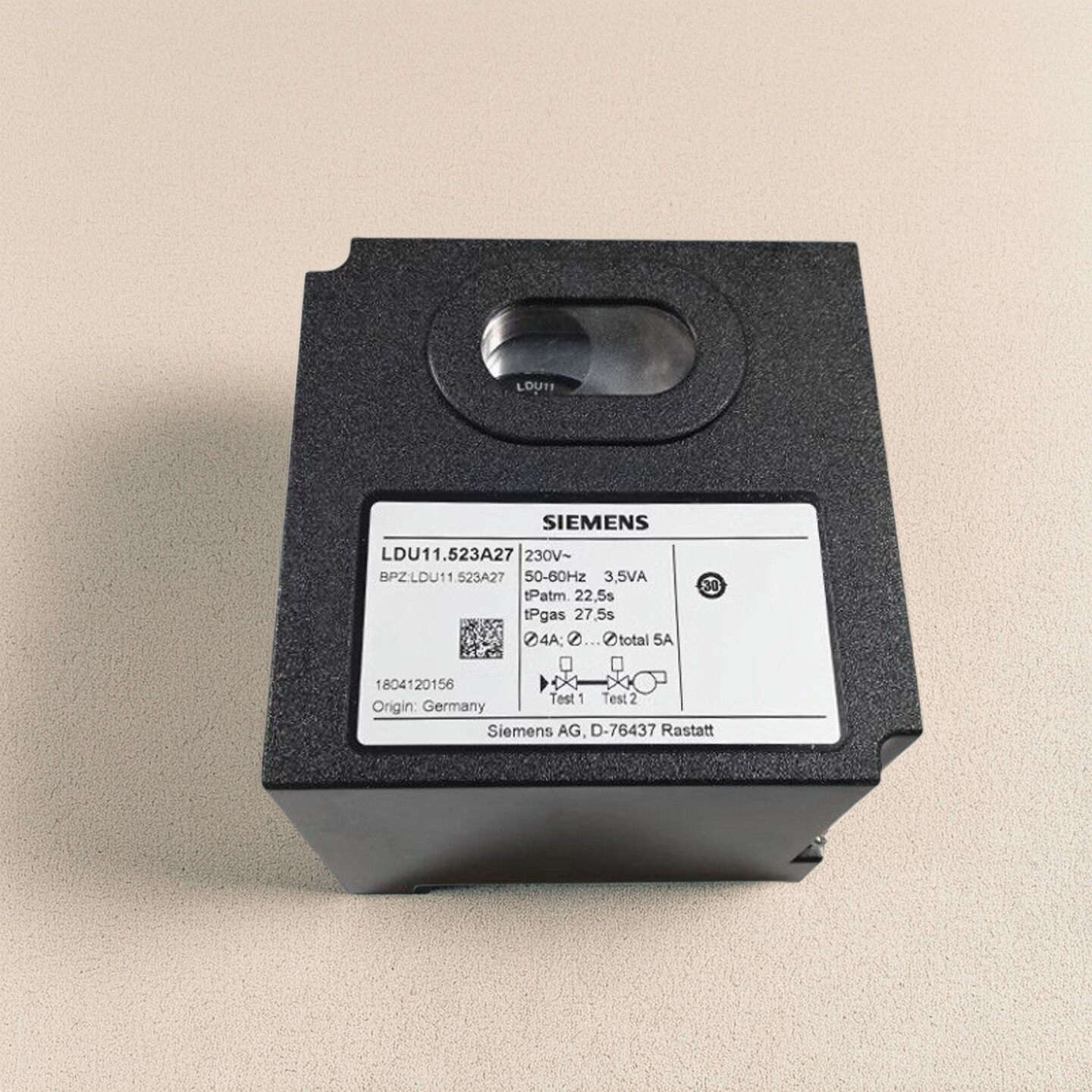 燃烧机控制器LDU11.523A27德国西门子检漏燃烧器程控器锅炉配件
