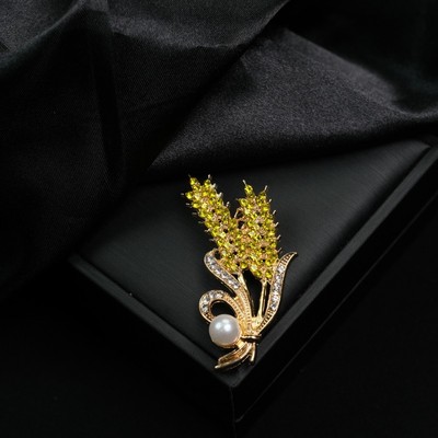 XKDDCT麦穗胸针服装配饰女高级感