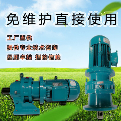 卧式立式分体摆线针减速机接维修