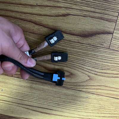议价T440/T640 SAS线 阵列卡线 装H750卡的线可维修