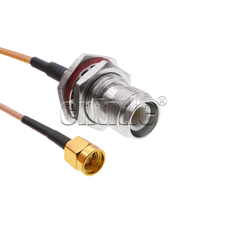 SMA-TNC进口镀银跳线 SMA公头转 TNC头(外螺纹内针)接进口 RG316_虎窝淘