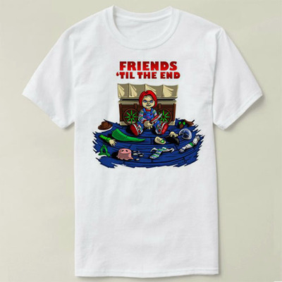 Child's Play鬼娃回魂Chucky Tee Shirt 圆领 定制男女 T恤 5