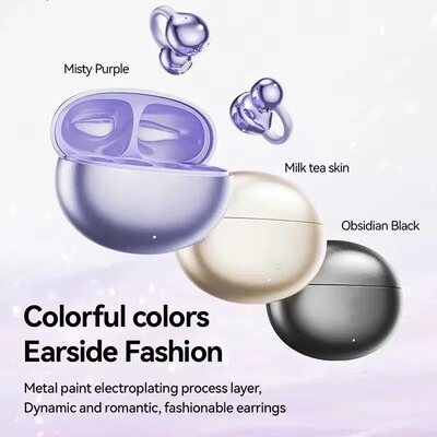 TWS Ear Clip Headset ENC Bluetooth5.4 Headphone