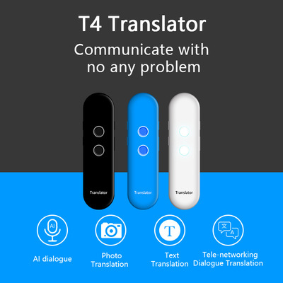Wireless Smart Translator 40-language instant voice translation APP Bluetooth multi-language