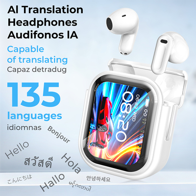 Earphone In Ear AI Translate Earbud Noise Reduction Headset