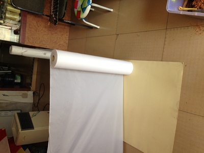 华韵风筝涤丝布醋酸绸白色