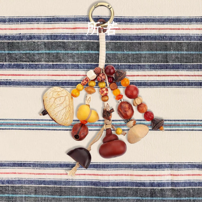 SERENESS/所若[半日闲]福袋葫芦摇铃包挂原创设计26S78