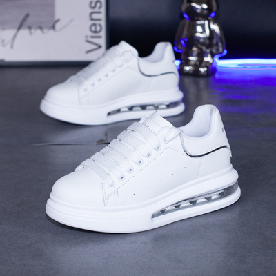 情侣气垫小白鞋超软增高真气垫老爹鞋春季校园网休闲百搭运动鞋