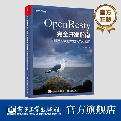 【按需印刷POD】 OpenResty完全开发指南 构建百万级别并发的Web应用 罗剑锋 Nginx高性能Web平台业务应用框架架构构建教程书籍