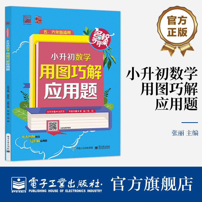 【自营旗舰店】 小升初数学 用图巧解应用题 小升初典型应用题解题思维导图 中小学教辅书籍 掌握高效解应用题方法 张丽