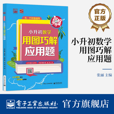 【自营旗舰店】 小升初数学 用图巧解应用题 小升初典型应用题解题思维导图 中小学教辅书籍 掌握高效解应用题方法 张丽