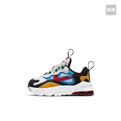 Nike Air Max 270 React 气垫缓震 婴童/白色DB5940-161济南ls