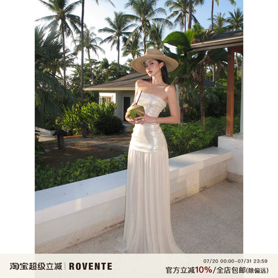 rovente海边度假长裙夏