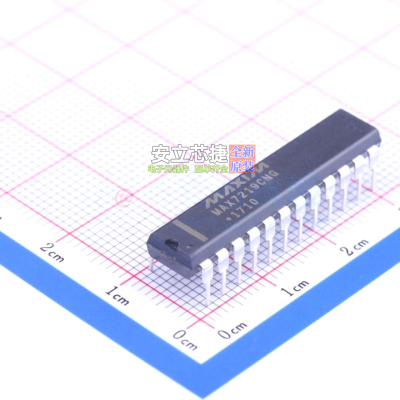 数码管驱动 MAX7219CNG+ DIP-24 MAXIM(美信) 电子元器件全新原装