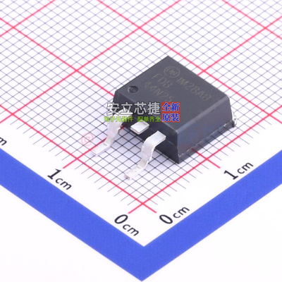 场效应管(MOSFET) FDB44N25TM D2PAK onsemi(安森美) 电子元器件