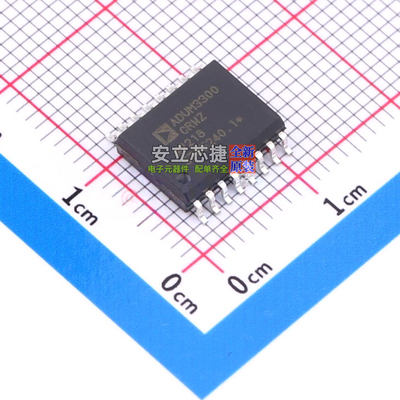 数字隔离器 ADUM3300CRWZ SOIC-16 ADI(亚德诺) 电子元件全新原装